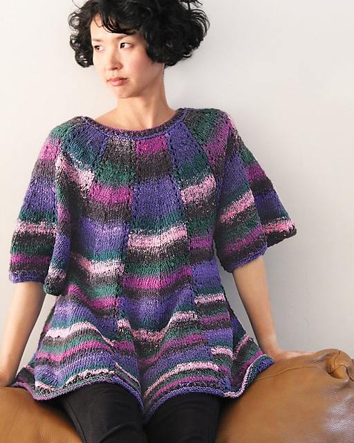 Ravelry: Panel Top pattern by Eisaku Noro Design Team 野呂英作企画室
