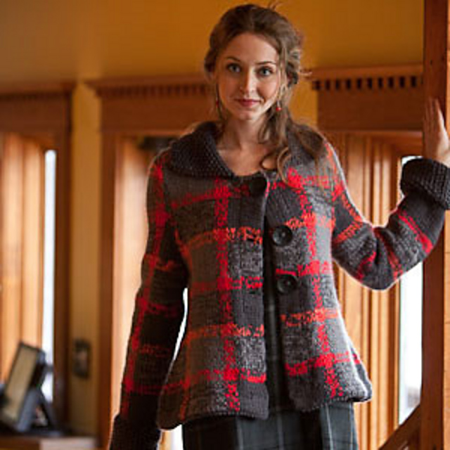 Ravelry: Breacan Swing Coat pattern by Gwen Bortner