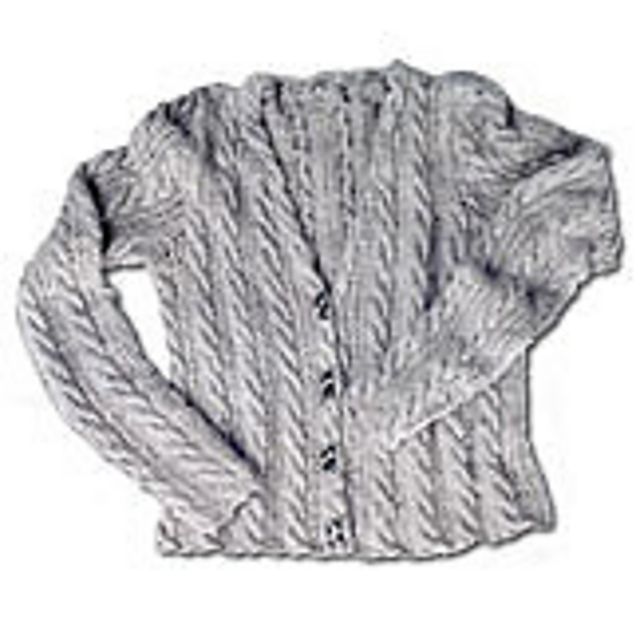 Ravelry: Cables and Lace Cardigan pattern by Gwen Bortner