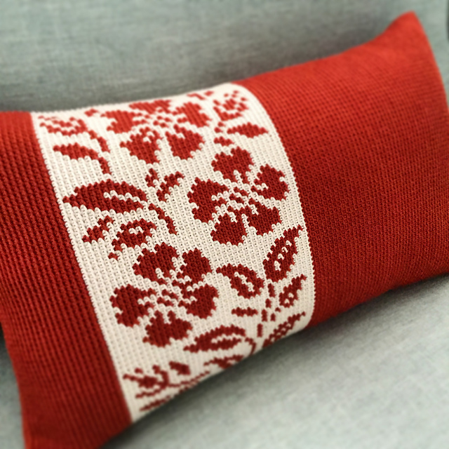 Ravelry: Rose Crochet Cushion pattern by Emma Pavier