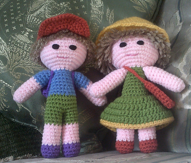 Ravelry: Janet and John pattern by Eric Elson
