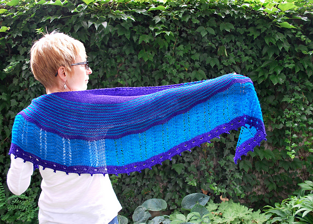 Ravelry: Yarn Crawl Shawl pattern by Erika Flory