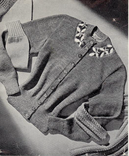 Ravelry: Twin Set Cardigan pattern by Marriner Yarns