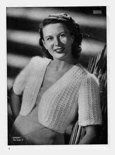 Ravelry: Vogue pattern by Patons & Baldwins