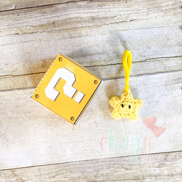 Ravelry: Super Mario Star pattern by Erin Greene