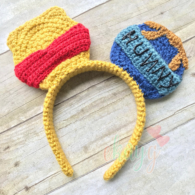 Ravelry: Winnie the Pooh Mouse Ears pattern by Erin Greene