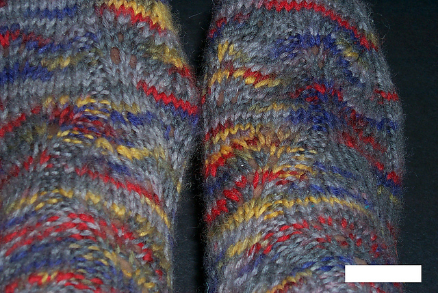 Ravelry: Japanese Feather Socks pattern by Jaya Srikrishnan