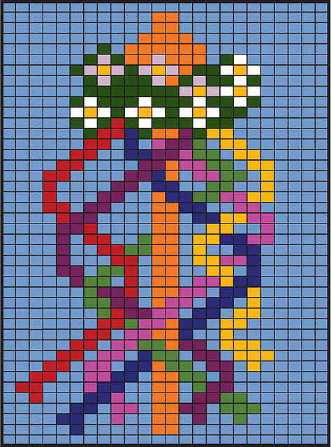 Ravelry: Beltane: MayPole Motif pattern by Erssie