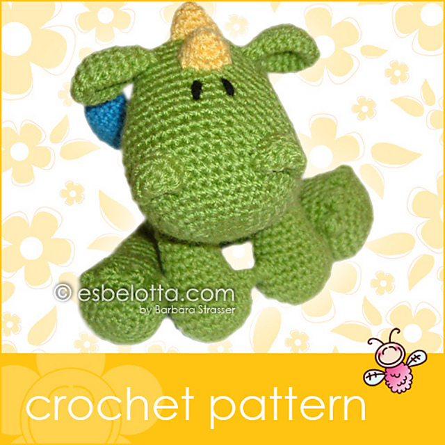 Ravelry: Grisu, the Tiny Dragon pattern by Barbara Strasser