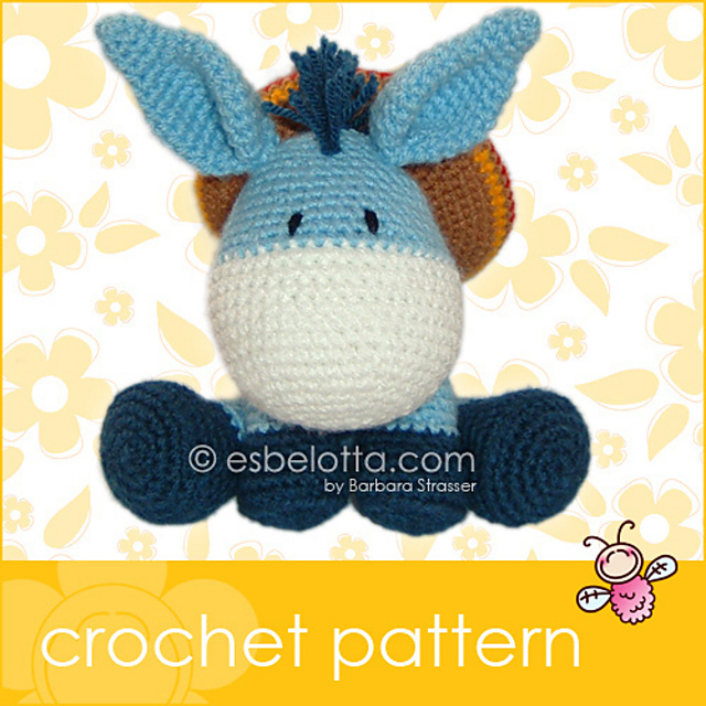 Ravelry: Gonzales, the Little Donkey pattern by Barbara Strasser