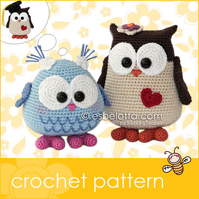 Ravelry: Mama and Baby Owl pattern by Barbara Strasser