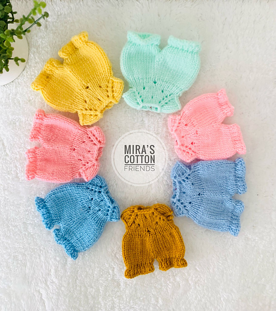Ravelry: Mini Pantsuit pattern by Mira's Cotton Friends