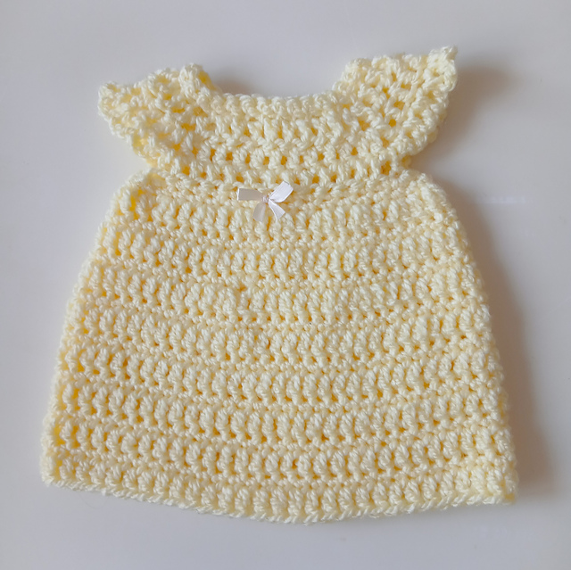 Ravelry: Little Lemon Dress for Baby pattern by Esther Kate