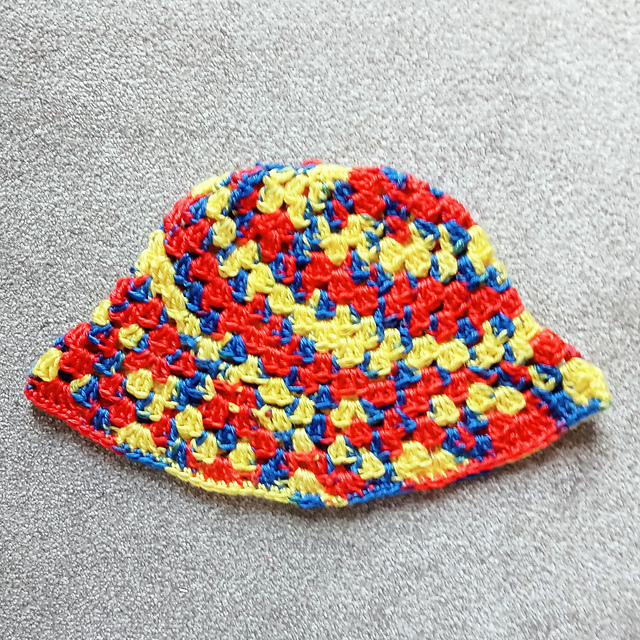 Ravelry: Raspberry Ombre Bucket Hat pattern by Esther Kate