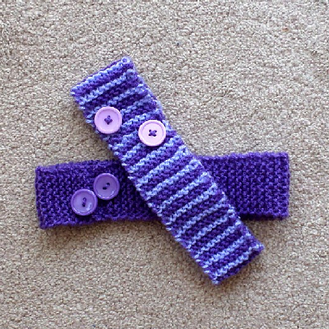 Ravelry: Simply Garter Headband pattern by Esther Kate