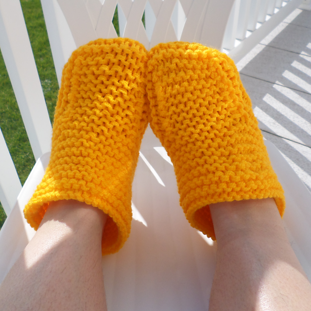 Ravelry: Sunflower Slippers pattern by Esther Kate