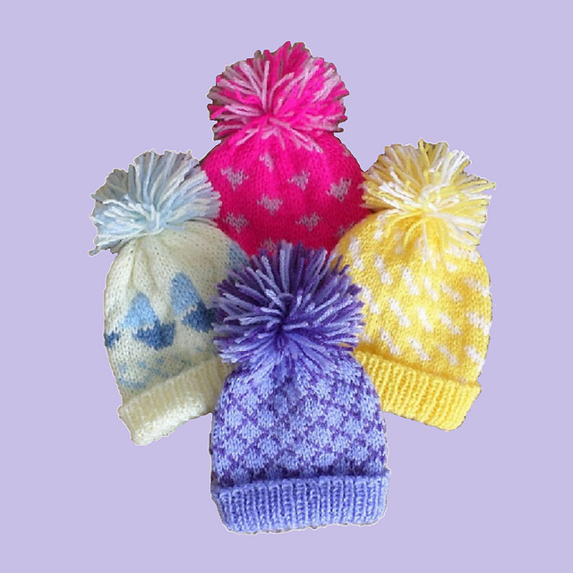 Ravelry: Fair Isle Baby Hat pattern by Esther Kate