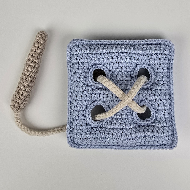 Ravelry: Square button lacing toy pattern by Svetlana Golova