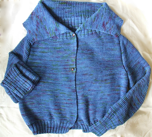 Ravelry: Ravel - Wide Neck Cardigan pattern by Colinette Yarns