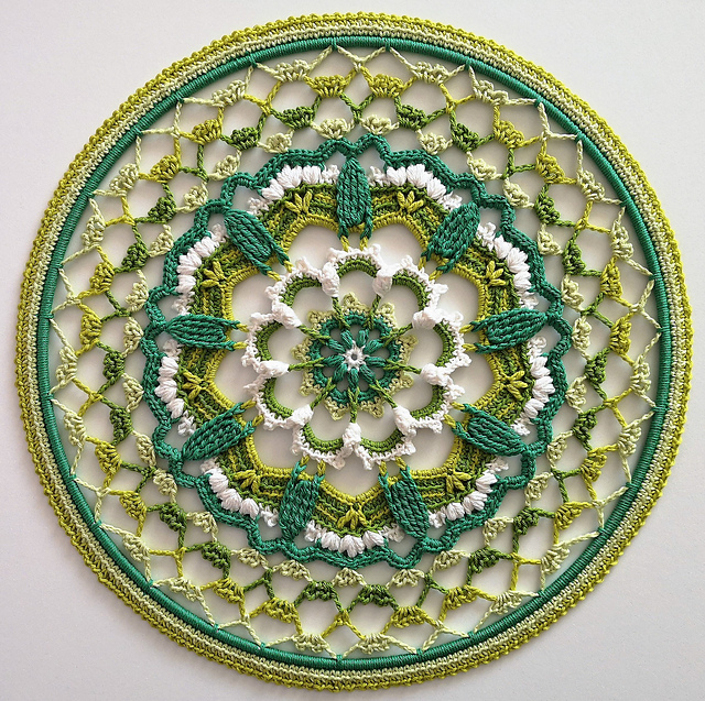 Ravelry: Enchanting Beauty of Awakening Mandala pattern by Evelin Karu