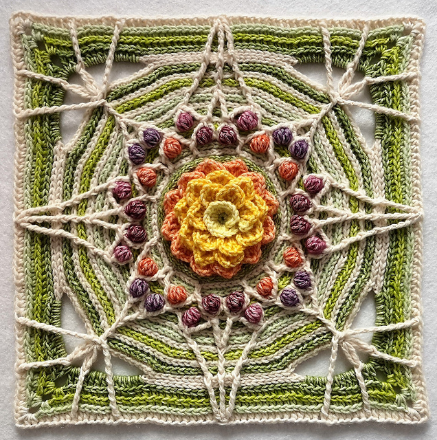 Ravelry: Secret Garden Square pattern by Evelin Karu