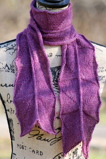 Ravelry: Float Flutter Fly Scarf pattern by Gretchen Tracy