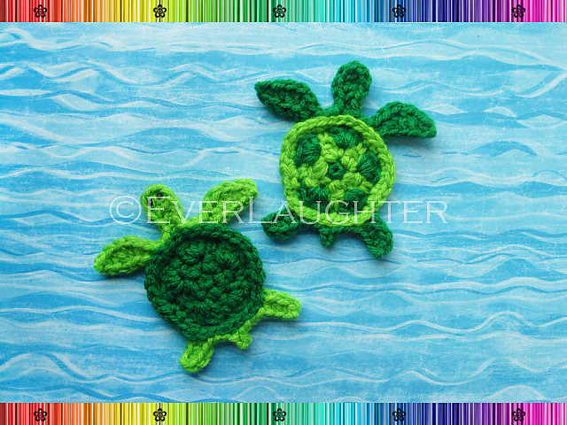 Ravelry: Turtle Applique pattern by Patricia Eggen