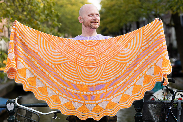 Ravelry: Go Go Dynamo Shawl pattern by Stephen West