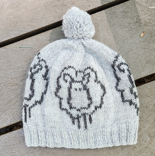 Ravelry: Ewe-nique Sheep Hat pattern by Richard Boxhall
