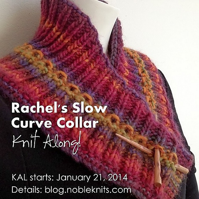 Ravelry: Rachel's Slow Curve Collar pattern by Donna Pelzar