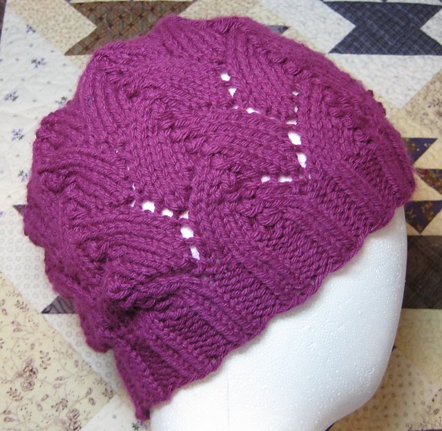 Ravelry: Simple Vine Hat pattern by Evelyn Young