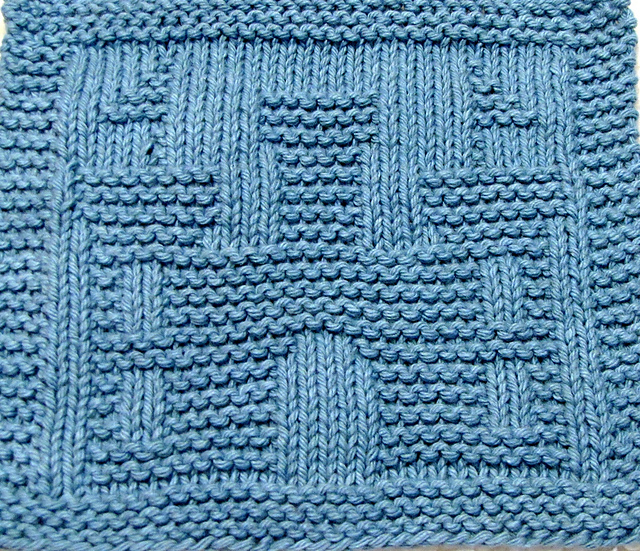Ravelry: CASTLE Cloth pattern by Ezcareknits