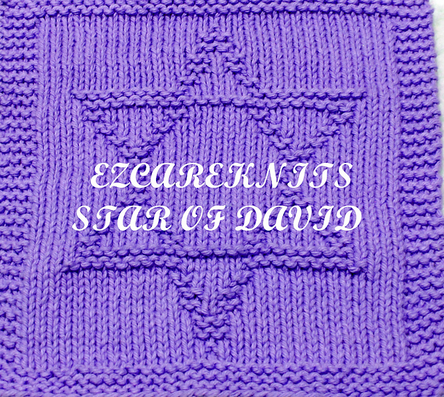 Ravelry: STAR of DAVID pattern by Ezcareknits