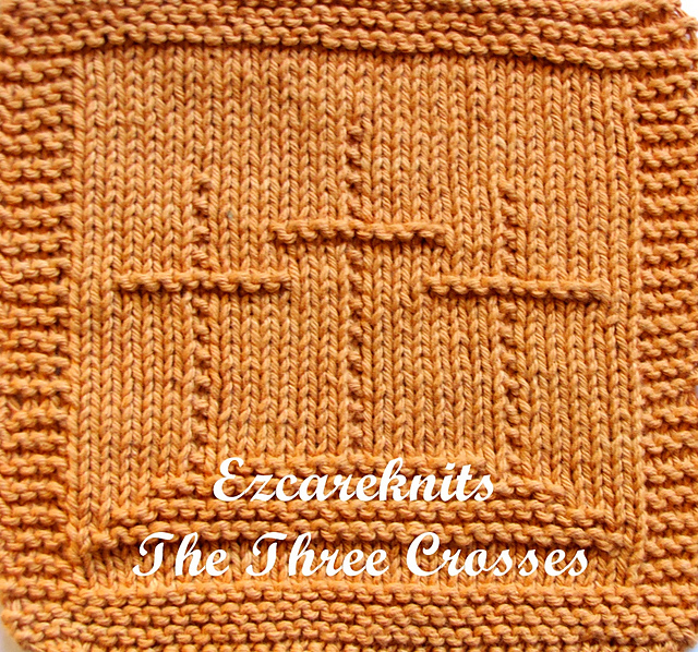 Ravelry: The Three Crosses pattern by Ezcareknits