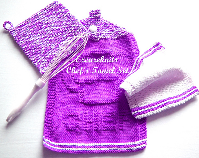 Ravelry: Chef's Towel Set pattern by Ezcareknits