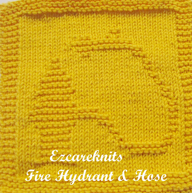 Ravelry: Fire Hydrant & Hose pattern by Ezcareknits