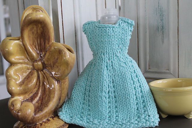 Ravelry: Let's Visit Rome Dress Dishcloth pattern by Debbie Trainor
