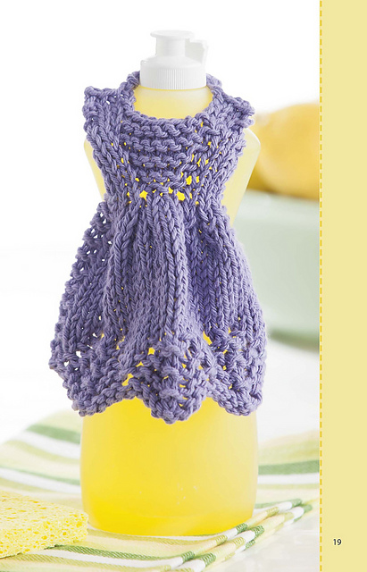 Ravelry: Friday Dinner Date Dishcloth Dress pattern by Debbie Trainor