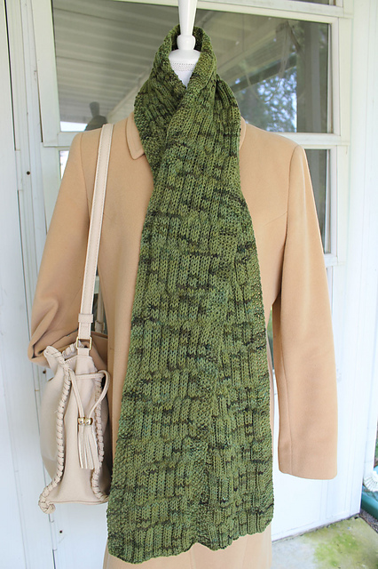 Ravelry: Cobblestone Lane Scarf pattern by Debbie Trainor
