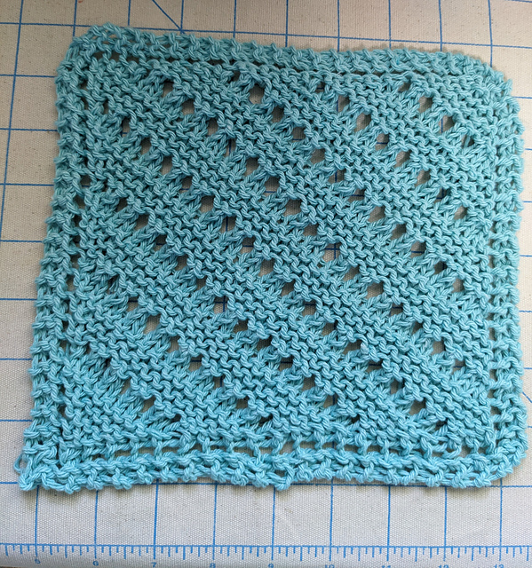 Ravelry: Grandma's Favorite Lace Dishcloth pattern by Debbie Trainor