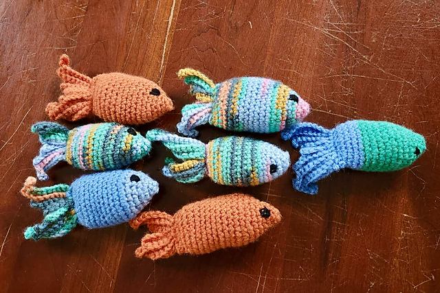 Ravelry: Fancy Goldfish pattern by Fae B.