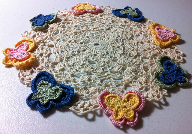 Ravelry: Butterfly Doily #12-60 pattern by Royal Society