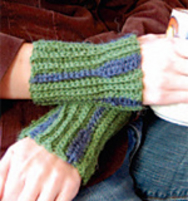 Ravelry: Listening to Color Mitts pattern by Kim Werker