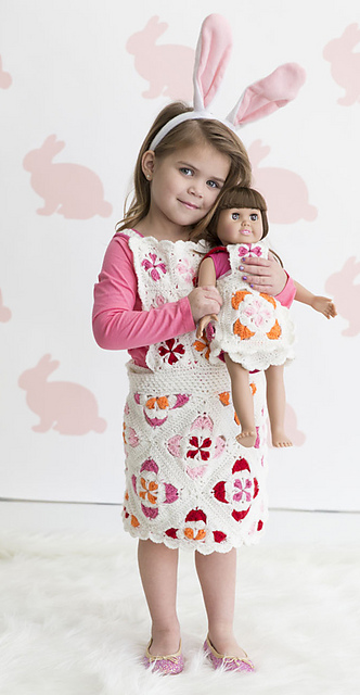 Ravelry: Petal Dress Set pattern by Cristina Mershon