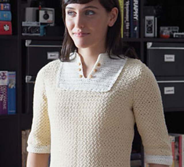 Ravelry: Queen Anne’s Lace Blouse pattern by Monica Welle Brown