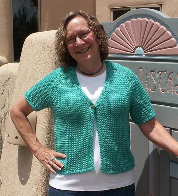 Ravelry: Easy Breezy Short Sleeve Cardigan pattern by Eda Weddington