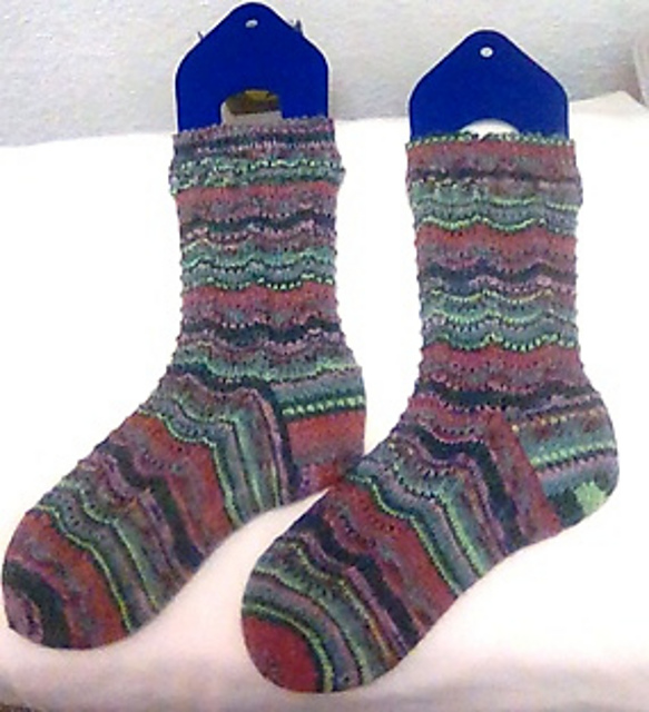 Ravelry: Beautiful Desert Socks pattern by Margie Dougherty
