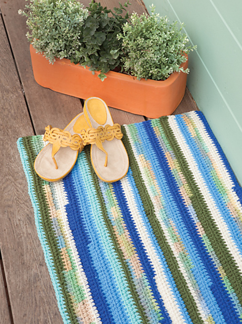 Ravelry: Easy Stripes Rug pattern by Linda Cyr
