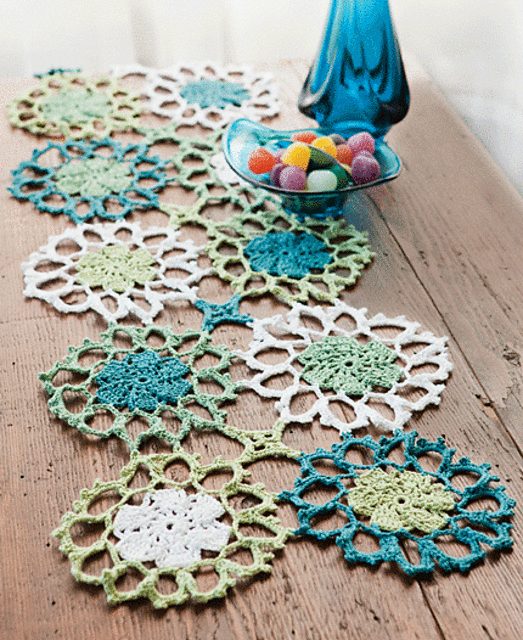 Ravelry: Blue Moon Table Runner pattern by Kim Kotary