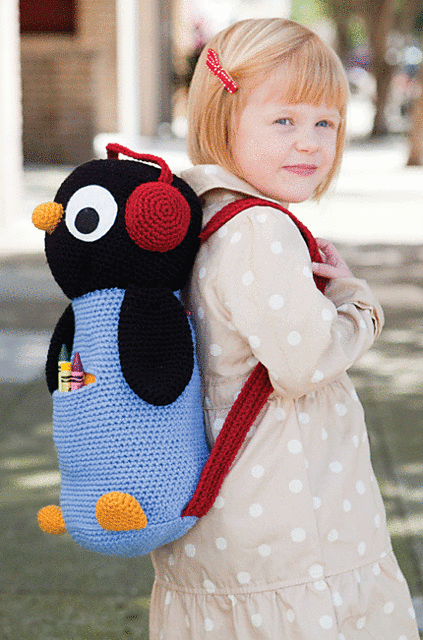 Ravelry: Penguin Backpack pattern by Ana Paula Rimoli